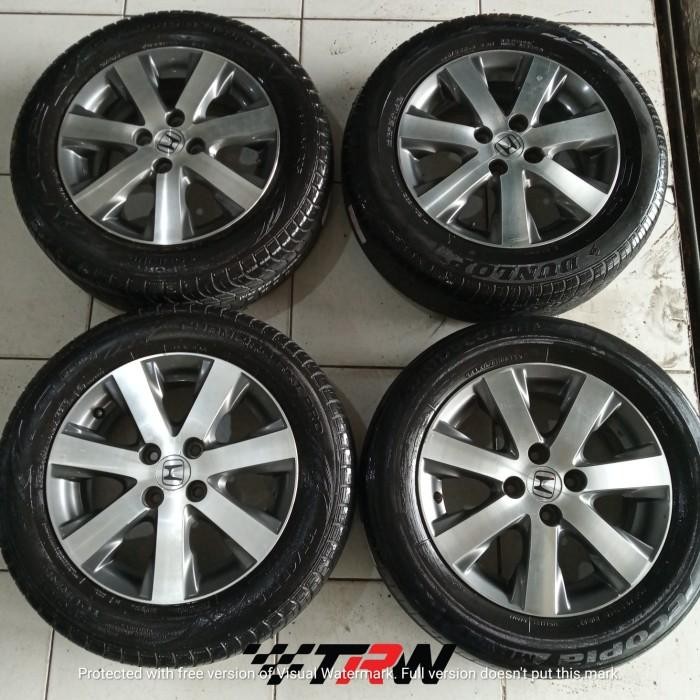 Jual Velg Mobil Bekas Original Honda Freed Ring 15X5 Pcd 4X100 Et44+Ban 185 65 R15 Jazz City ...