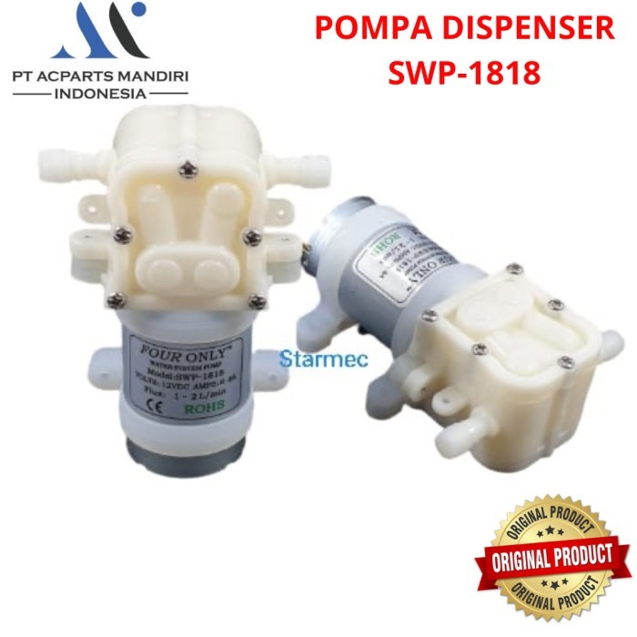 Jual Motor Pompa Dispenser Galon Bawah Model Swp 1818 Terlaris ...