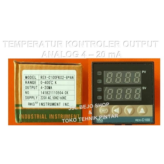 Jual TEMPERATURE CONTROLLER PID OUTPUT ANALOG 4 -20 MA ORIGINAL DAN TERPERCAYA | Shopee Indonesia