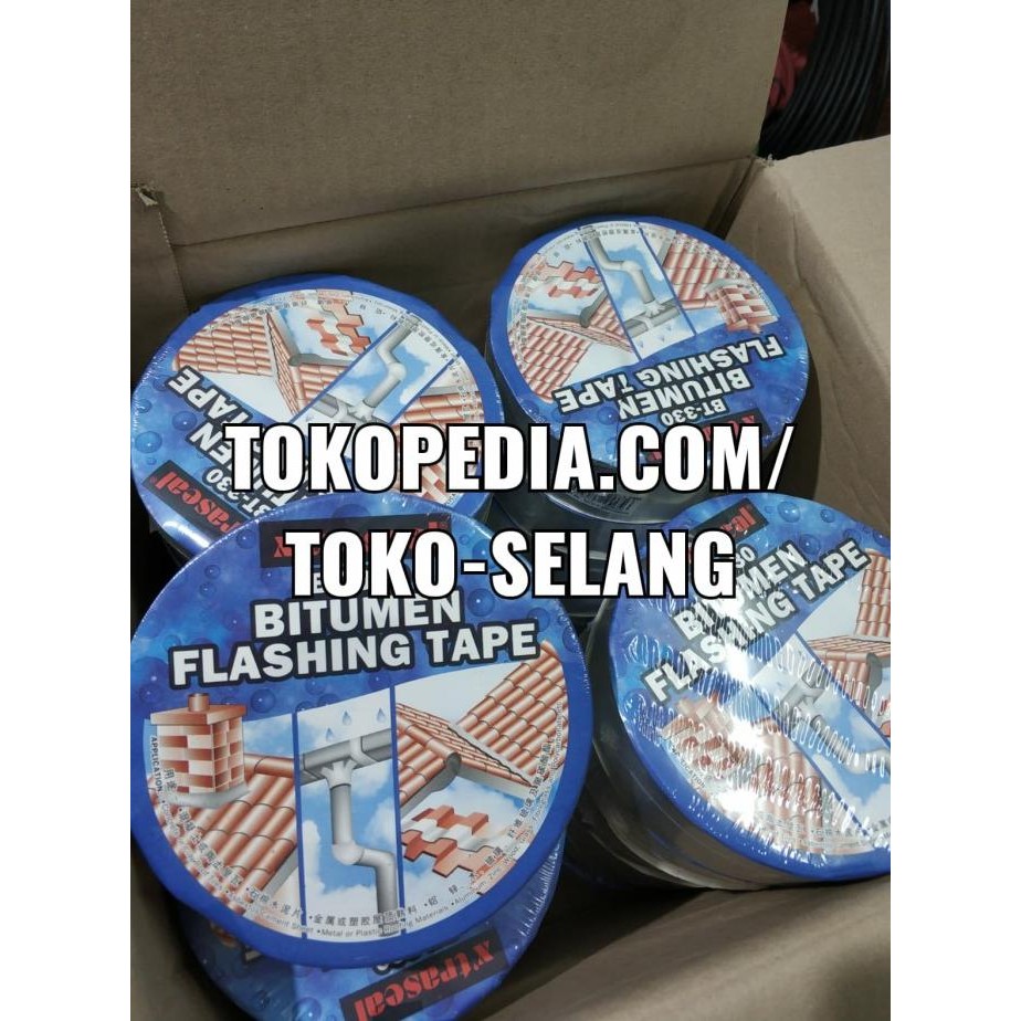 Jual Promo Fastband Isolasi Talang Bitumen Flashing Tape lem lakban ...