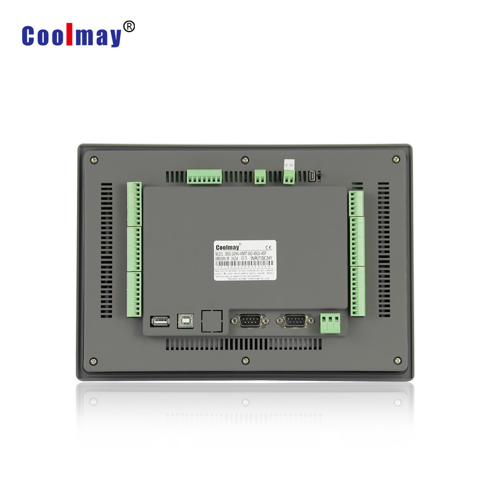 Jual 10 inch touch screen hmi 12 digital relay outputs 2 thermocouple ...
