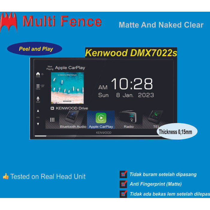 Jual Screen Guard Head Unit Kenwood DMX 7022s | Shopee Indonesia