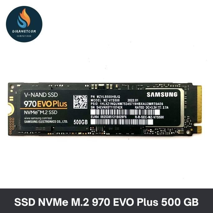 Jual SSD NVMe M.2 Samsung 970 EVO Plus 500 GB Original | Shopee Indonesia