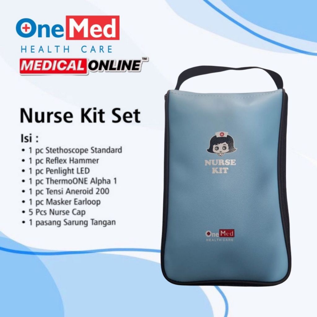 Jual NURSE KIT SET ONEMED NURSING KIT TENSIMETER STETOSKOP MEDICAL ...