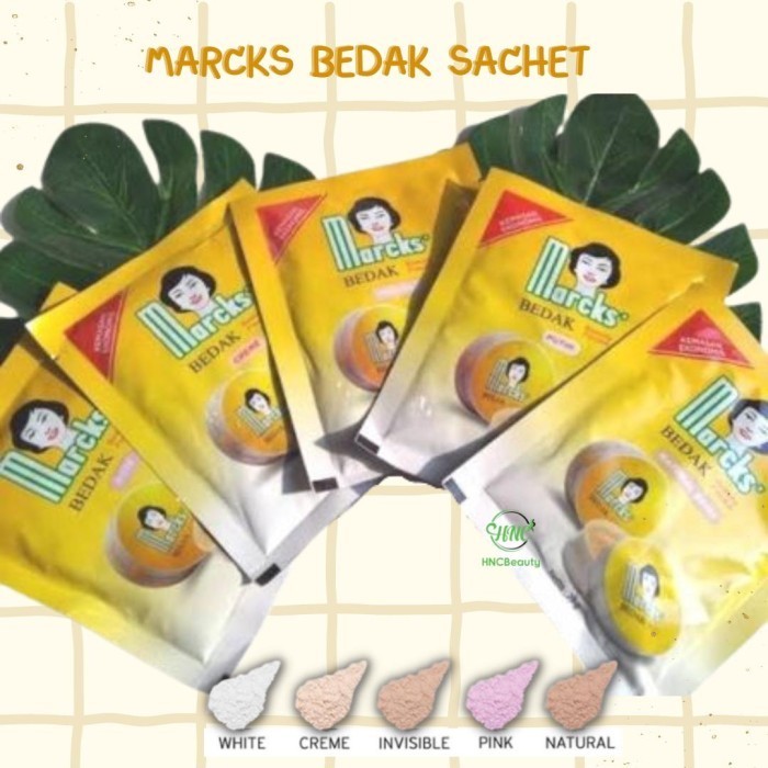 Jual Marck'S Marcks Active Bedak Tabur Beauty Powder Refill ( Sachet ...