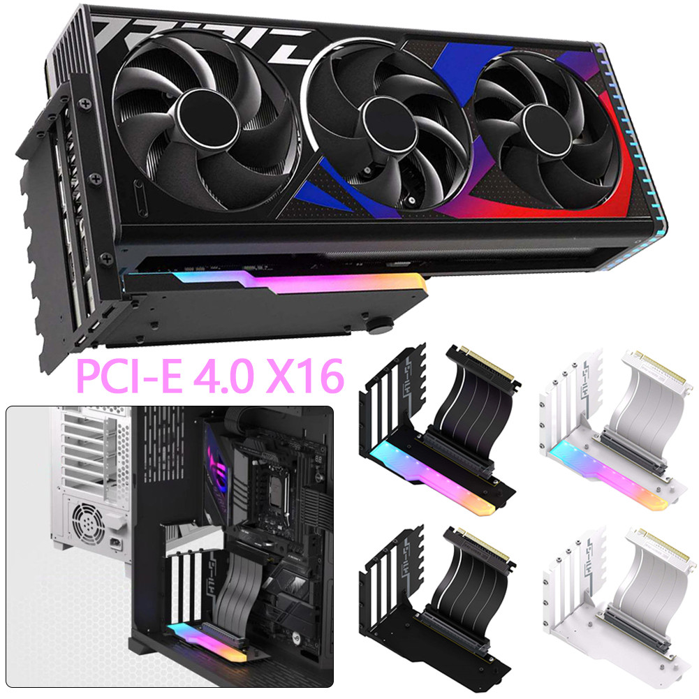 Jual Vertical GPU Mounting Bracket Graphics Card Holder Kit with ...