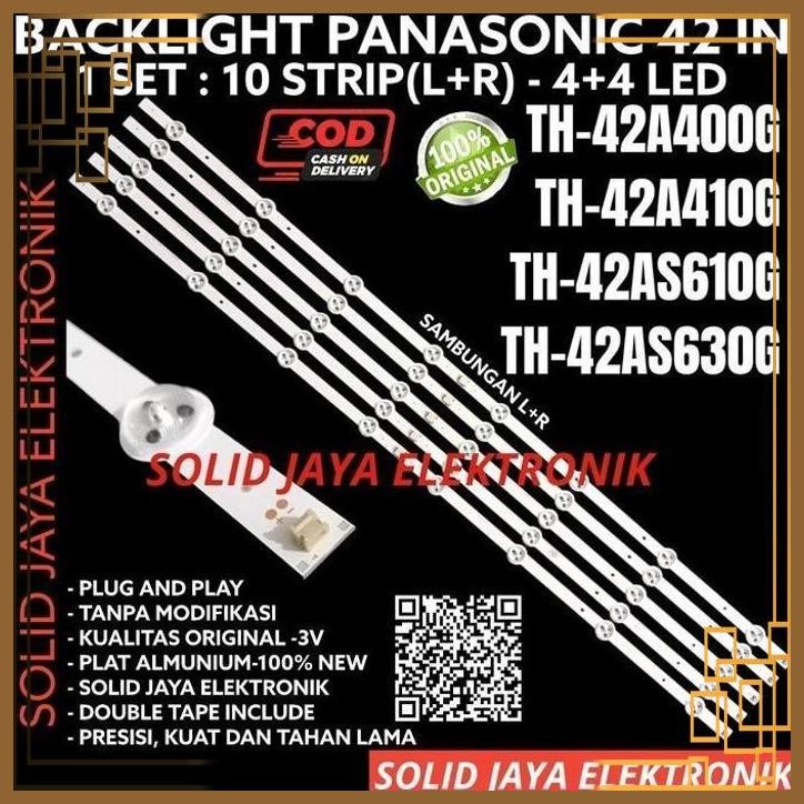 Jual [SJE] BACKLIGHT TV LED PANASONIC 42 IN TH42A400G TH42A410G LAMPU BL 8K 3V | Shopee Indonesia