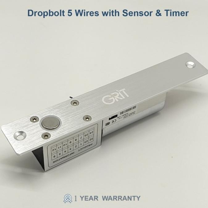 Jual Dropbolt 5 Kabel Delay Timer Sensor, Drop Bolt Lock Akses Door ...