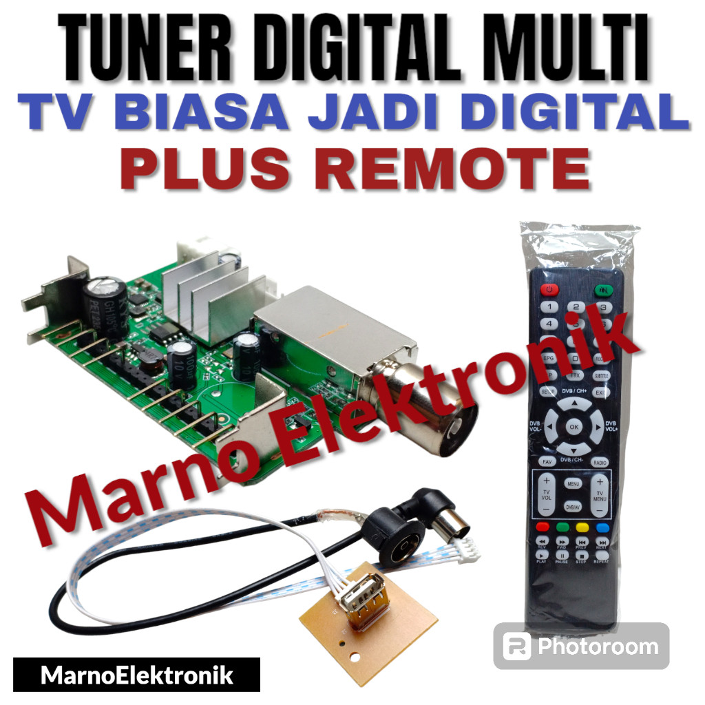Jual TUNER DIGITAL TV TABUNG UNTUK TV TABUNG JADI DIGITAL DVB T2 ...