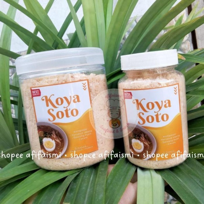 Jual PROMO! Bubuk Koya Soto Ayam - Penyedap Rasa Sedap Soto | Shopee ...