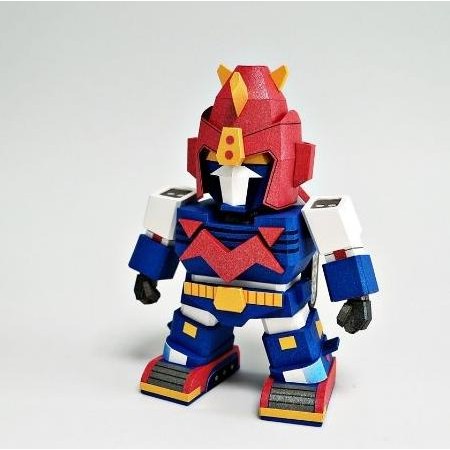 Jual Diy Papercraft Pola Mecha Robot Sd Voltus V 15Cm Jasmine Paper ...