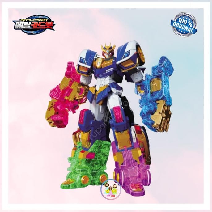 Jual Metal Cardbot Blue Cop Ultimate Transforming Robot - Original SAMG ...