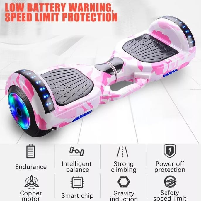 Jual Smart Balance Wheel Hoverboard 6.5 Led Bluetooth Original Dan ...