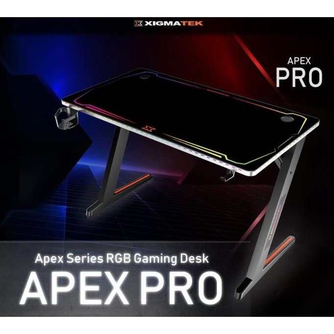 Jual Meja Komputer Gaming Desk Xigmatek Apex Pro Rgb Led Table Game ...