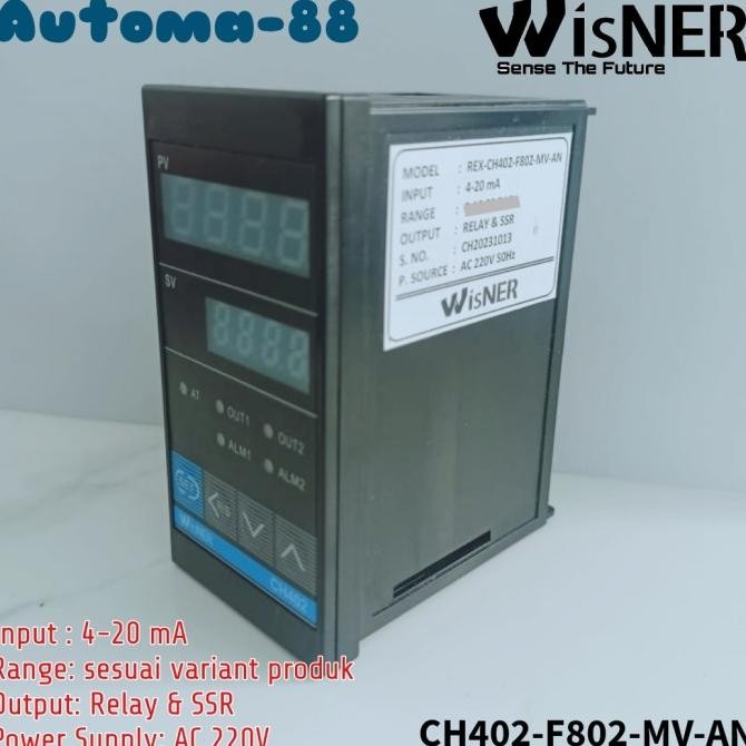 Jual REX-C400 CH402 DIGITAL PID PROCESS CONTROLLER INDICATOR INPUT 4-20MA ORIGINAL DAN ...