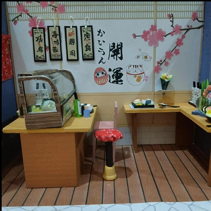 Jual Twh Diy Miniatur Rumah Diy Miniature House Doll House Rumah Boneka ...