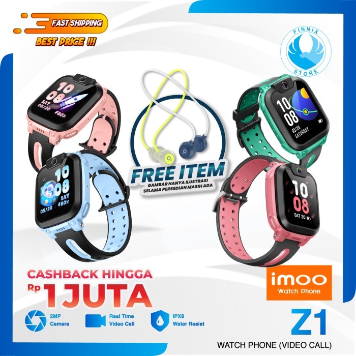 Jual Imoo Watch Phone Z1 Smartwatch 2Mp Hd Camera - Jam Tangan Pintar ...