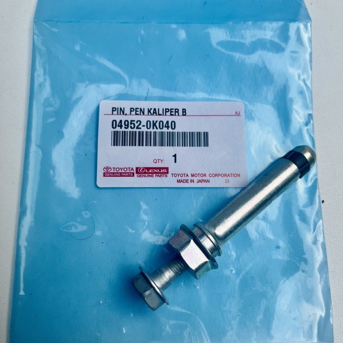 Jual Baut+Pin Pen Kaliper Rem Depan Bawah Toyota 04952-0K040 Toyota Inova Reborn Original ...