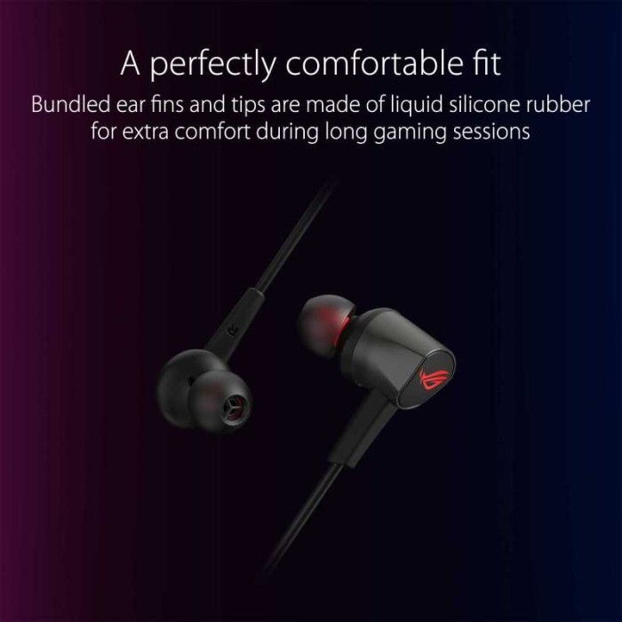 Jual ASUS ROG CETRA II CORE in-ear gaming headphones | Shopee Indonesia