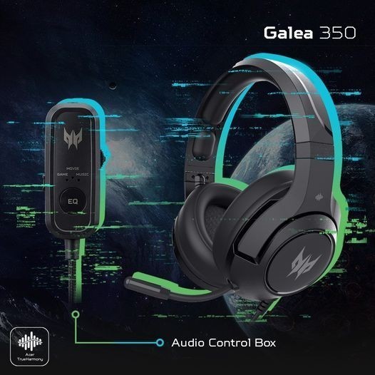 Jual ACER PREDATOR GAMING HEADSET GALEA 350 ORIGINAL RESMI Cuci GUdang ...