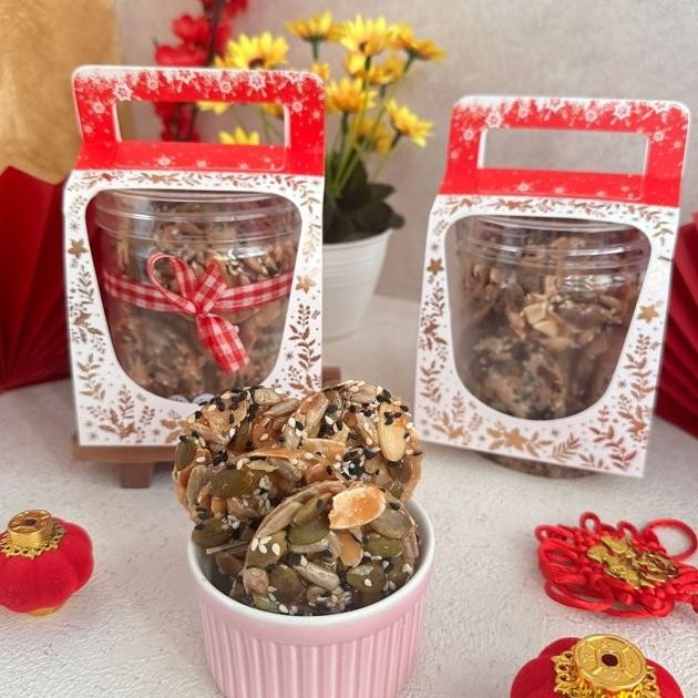 Jual Florentine Cooie Caramel Cooie Eed Nut Ue Ering | Shopee Indonesia