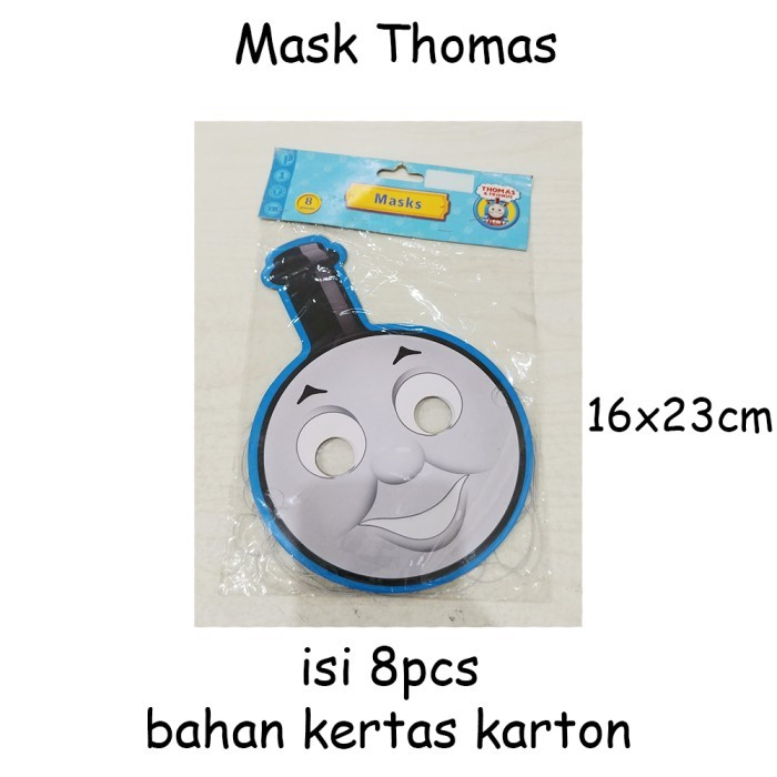 Jual TERMURAH Mask Thomas The Tank Engine / Topeng Kertas Karton Disney ...