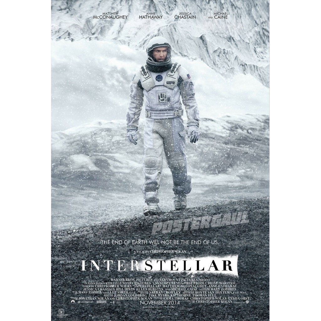 Jual Poster Film Interstellar - Original Indonesian One Sheet, 68 X 100 ...