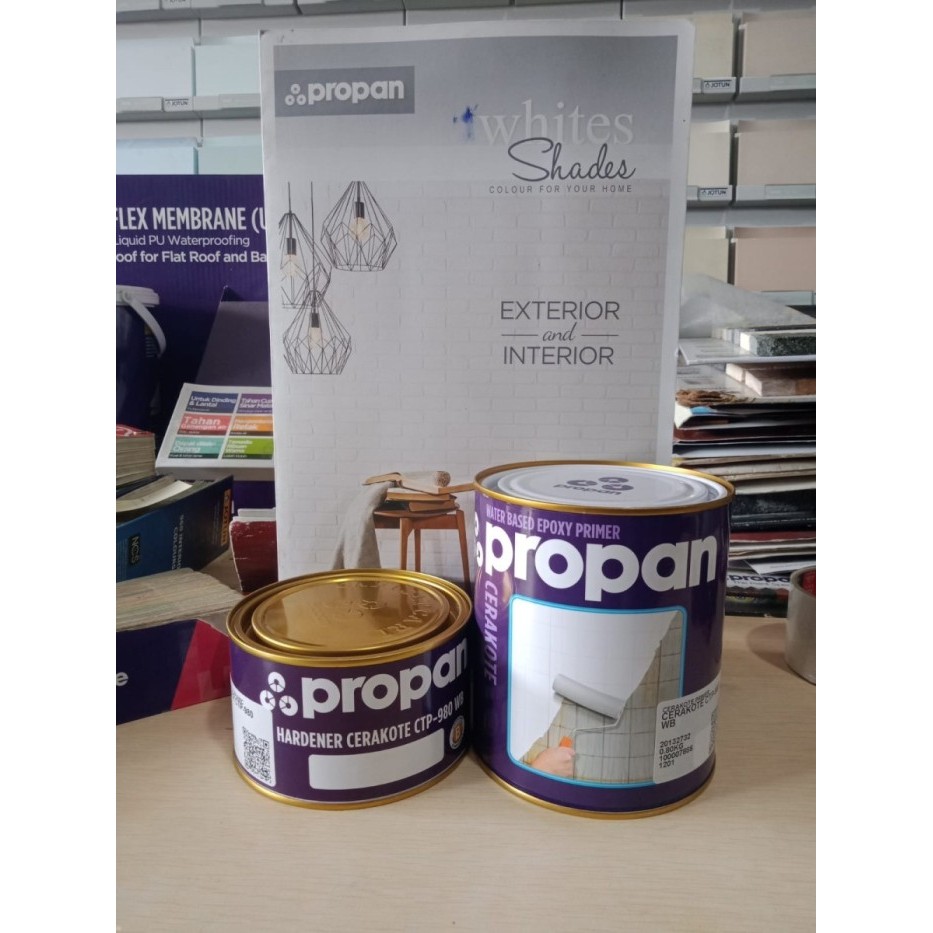 Jual PROPAN EPOXY CERAKOTE CTP-980 WB 1KG SET (CAT DASAR UNTUK KERAMIK ...