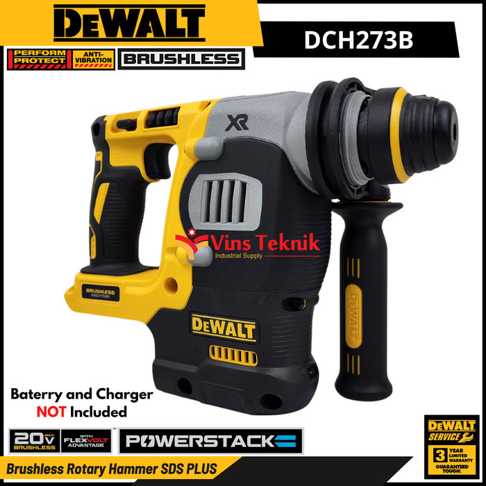 Jual DeWALT DCH273B Brushless SDS PLUS Rotary Hammer Drill 3 MODE ...