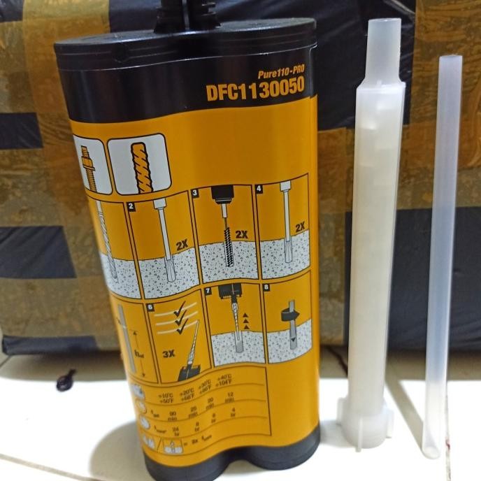 Jual Chemical Anchor Angkur Pure 110 Dewalt 620Ml Lem Beton Epoxy ...