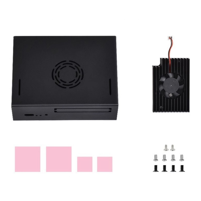 Jual Visionfive 2 RISC-V Board Metal Case Black Protection Box | Shopee ...