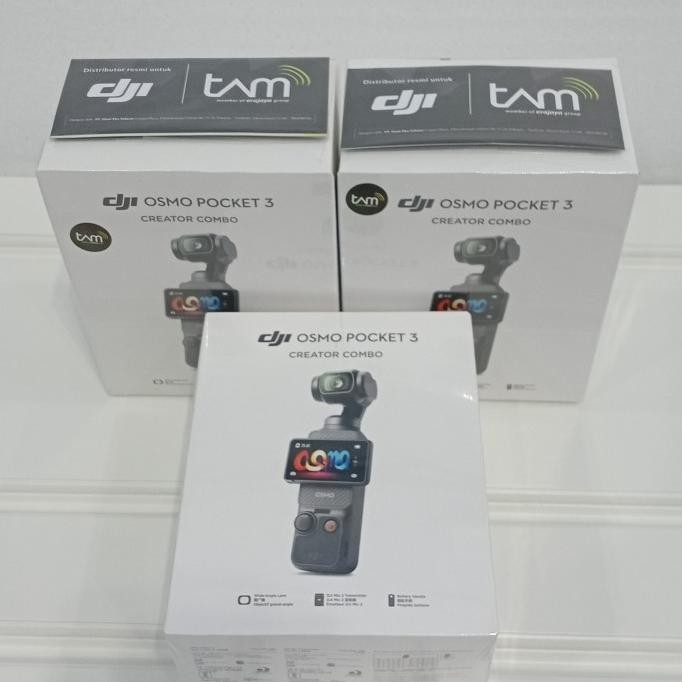 Jual Dji Osmo Pocket 3 Creator Combo Garansi Resmi Tam | Shopee Indonesia