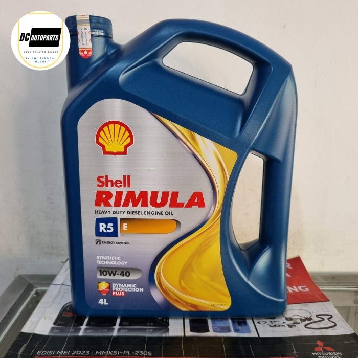 Jual Shell Rimula R5 E Heavy Duty Diesel Oli Sae 10W-40 R5E R 5E Galon ...