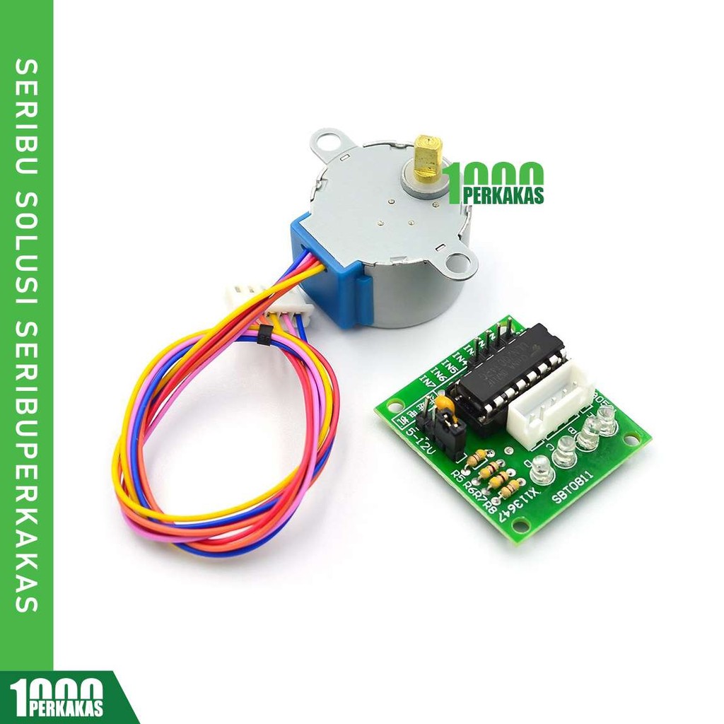 Jual 1P Motor Stepper ULN2003 Driver Board / Module 28BYJ 28 BYJ 48 ULN ...