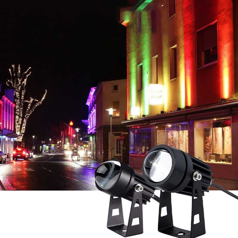 Jual New MASHANG Lampu Sorot LED Outdoor Spotlight One Beam Waterproof Blue 10W - MA-220V ...