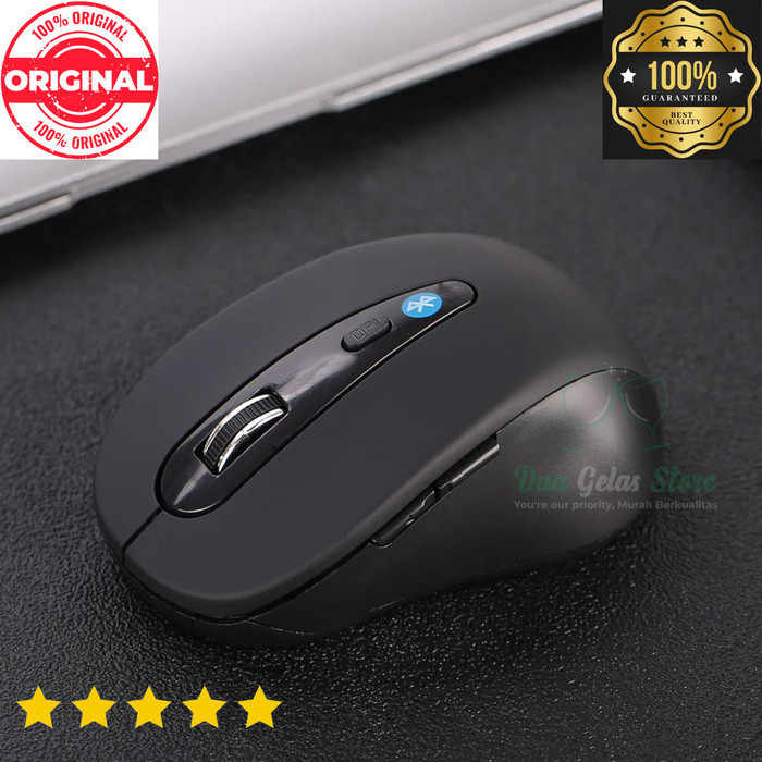 Jual Mouse Wireless Bluetooth Tanpa Dongle USB Non Rechargeable ...