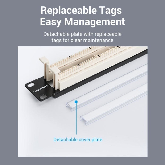 Jual Vention RJ11 Telephone Patch Panel Telepon Rackmount | Shopee ...