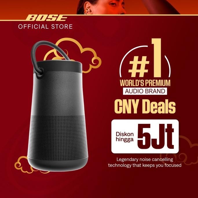 Jual Bose Soundlink Revolve Plus Ii Portable Bluetooth Speaker - Black | Shopee Indonesia