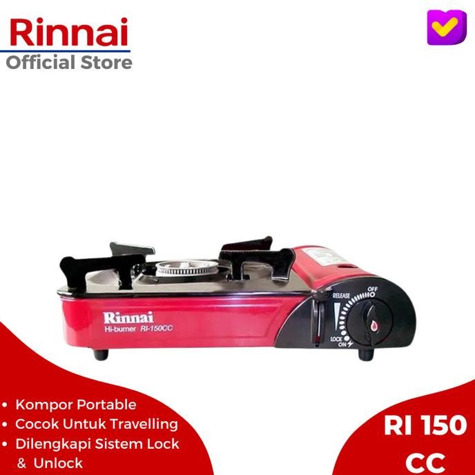 Jual Rinnai Ri 150 Cc Kompor Portable Gas Tabung Kompor Travel Mini ...