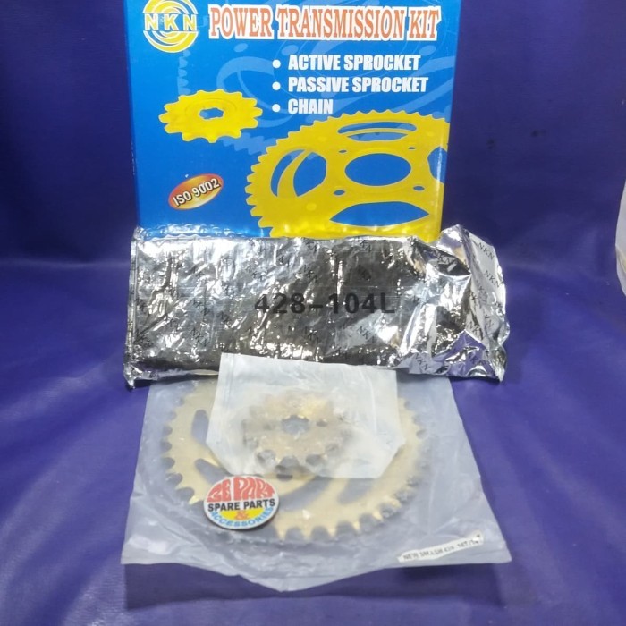 Jual Paket Rantai Smash New Gear Gir Set Chain Kit Rante Suzuki Smash ...