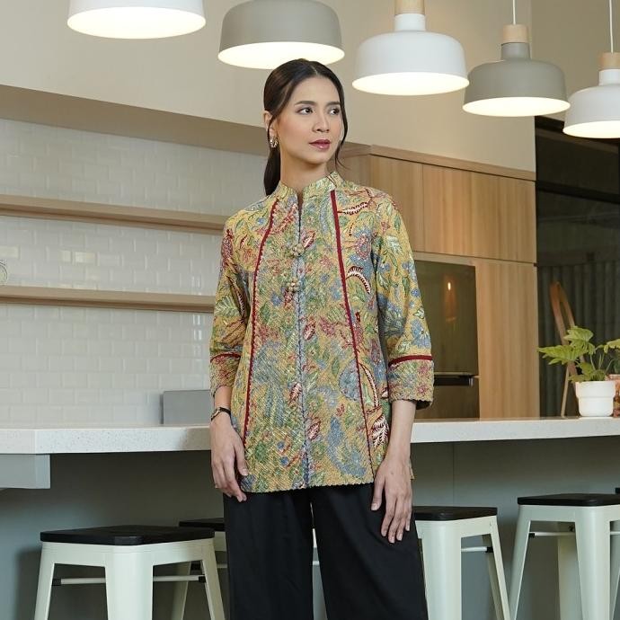 Jual Nona Rara - Kinanti 3N Rmb T1985 - Baju Batik Kasual Modern ...