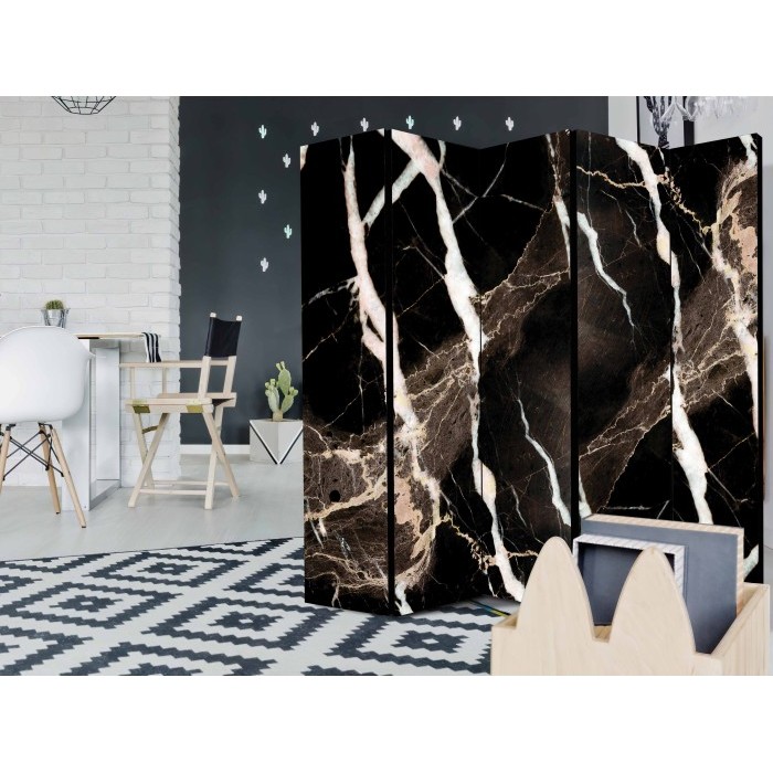 Jual Sketsel Room Divider Pembatas Ruangan Partisi Lipat - Black Ivory ...