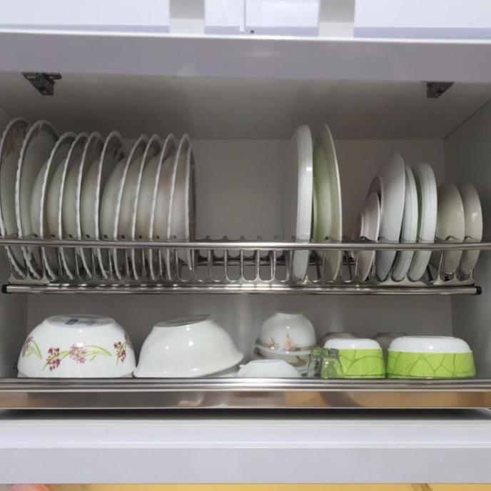 Jual Rak Piring Gelas Stainless Kitchen Set 60 Vitco / Rak Gantung 60Cm ...