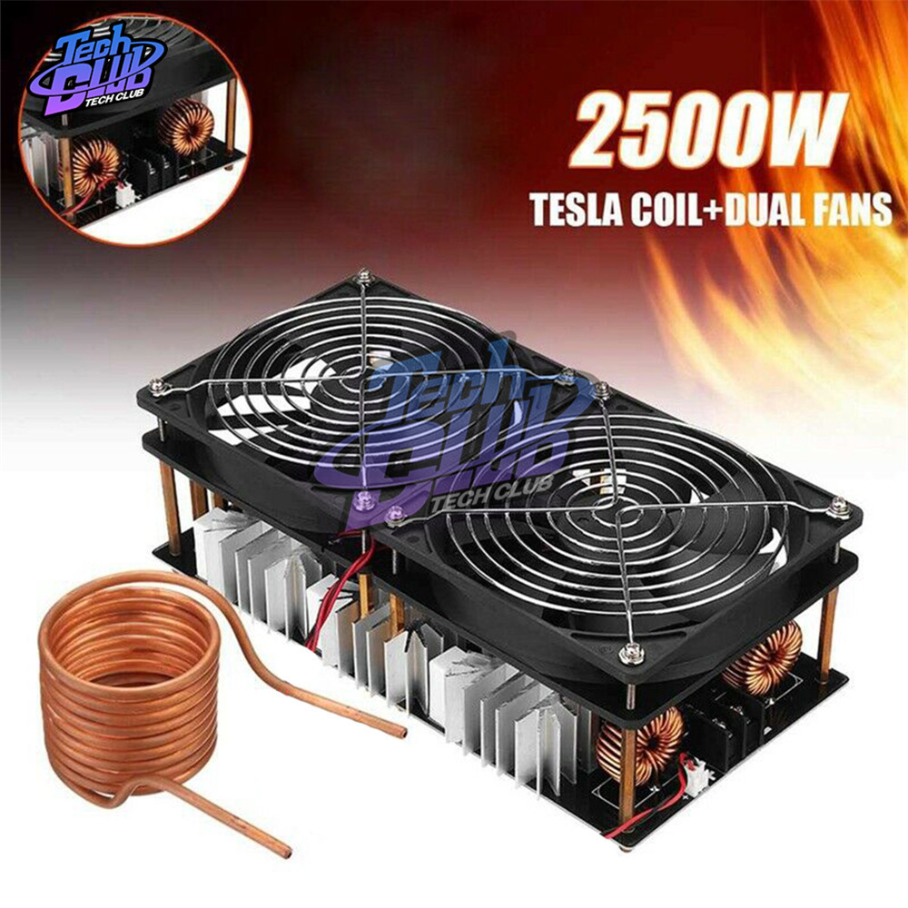 Jual 1800W 2500W ZVS Induction Heater Induction Heating Machine PCB Board Module Flyback Driver ...