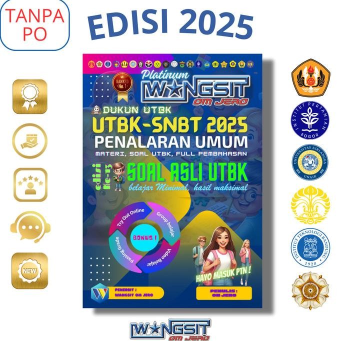 Jual Buku Wangsit Om Jero Penalaran Umum Utbk Snbt 2025 Full Materi Dan ...