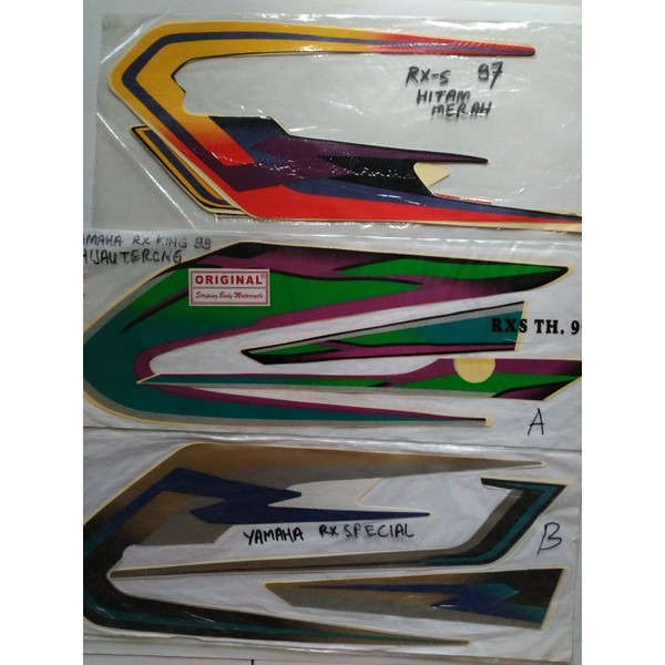 Jual Stiker Striping Stripping Motor Yamaha Rx Special Barang Langka ...
