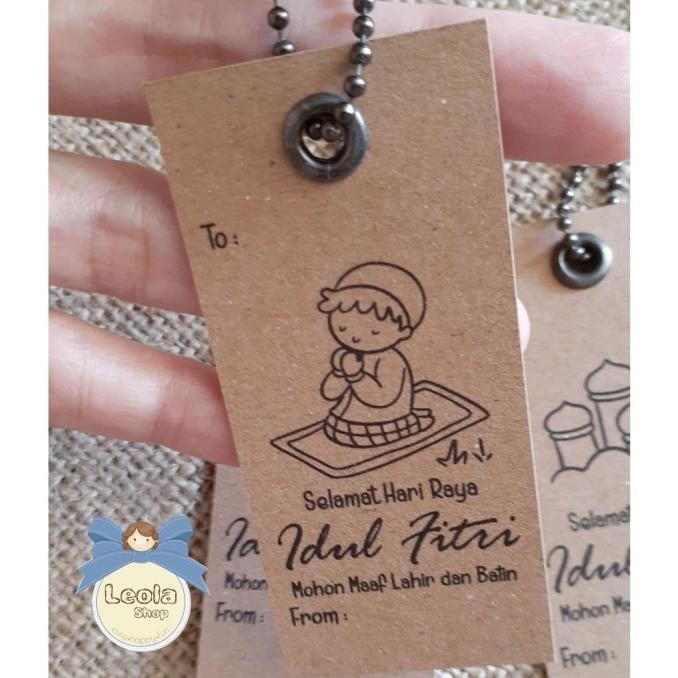 Jual Mubarak| Hang Tag Idul Fitri/ Kartu Ucapan Hari Raya Idul Fitri ...