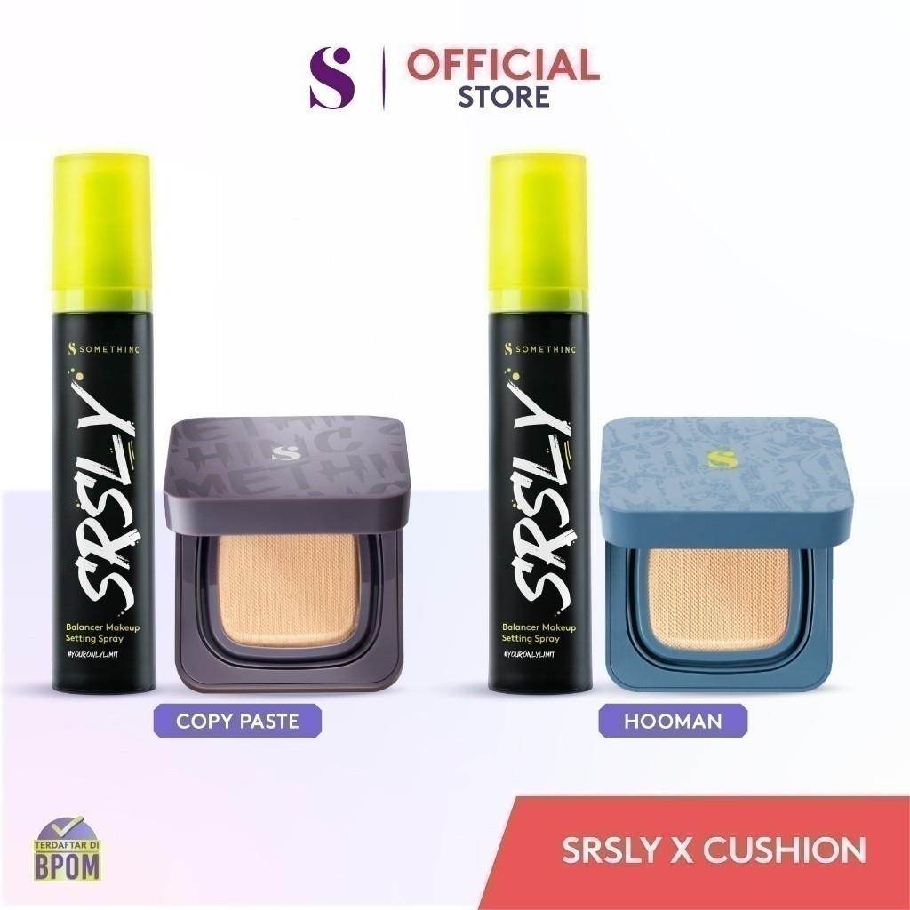 Jual SOMETHINC [2 PCS] SRSLY x Cushion - (SRSLY Balancer Make Up ...