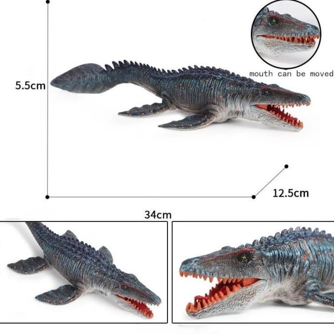 Jual FIGURE MOSASAURUS DINOSAURUS JURASSIC WORLD MAINAN ANAK DINOSAUR ...