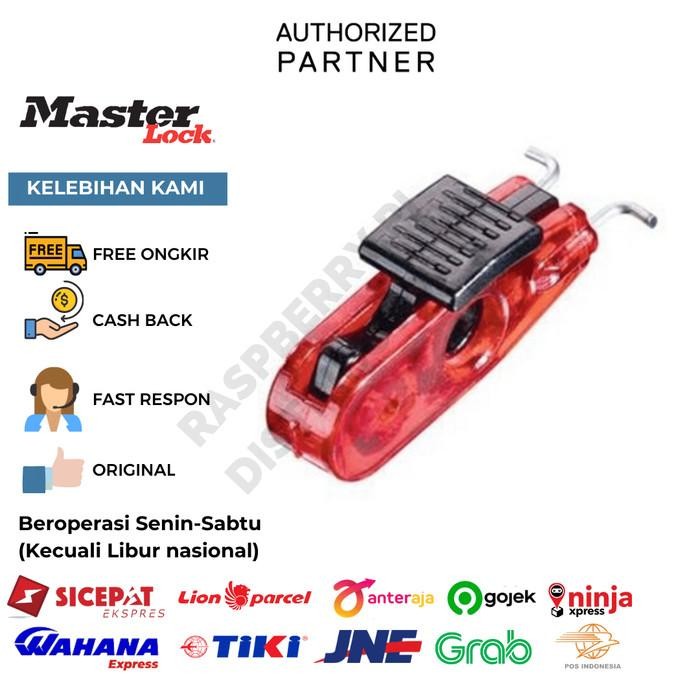 Jual New!! Master Lock S2390 Miniature Circuit Breaker Lockout Mcb Lock ...